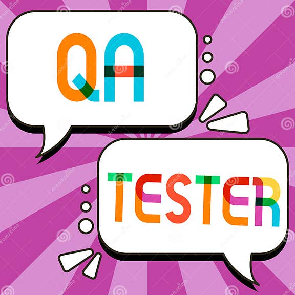 Conceptual Caption Qa Tester. Business Concept Quality Assurance of an ...