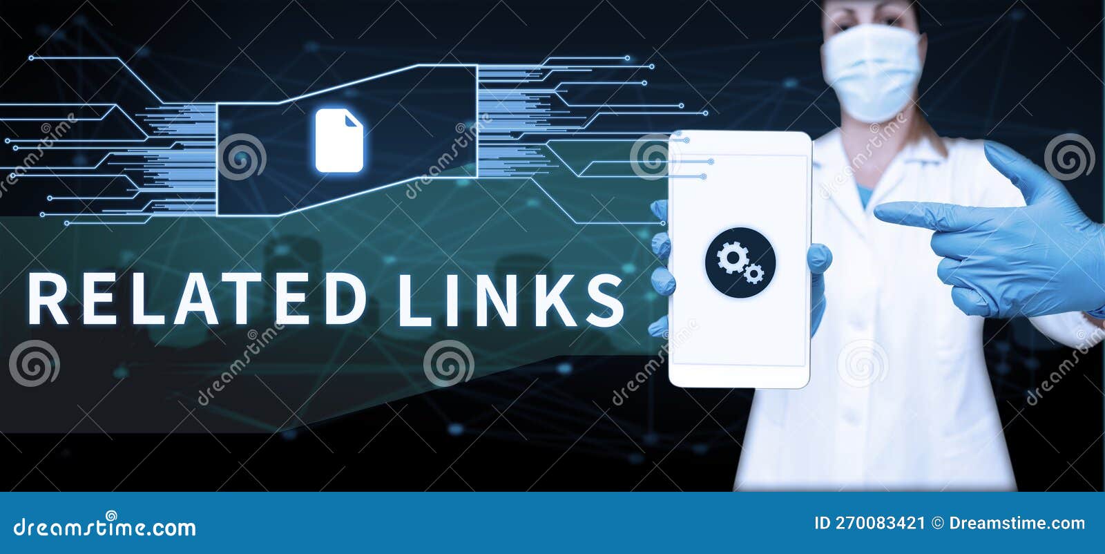 Hand Writing Sign Related Links. Concept Meaning Website Inside a ...