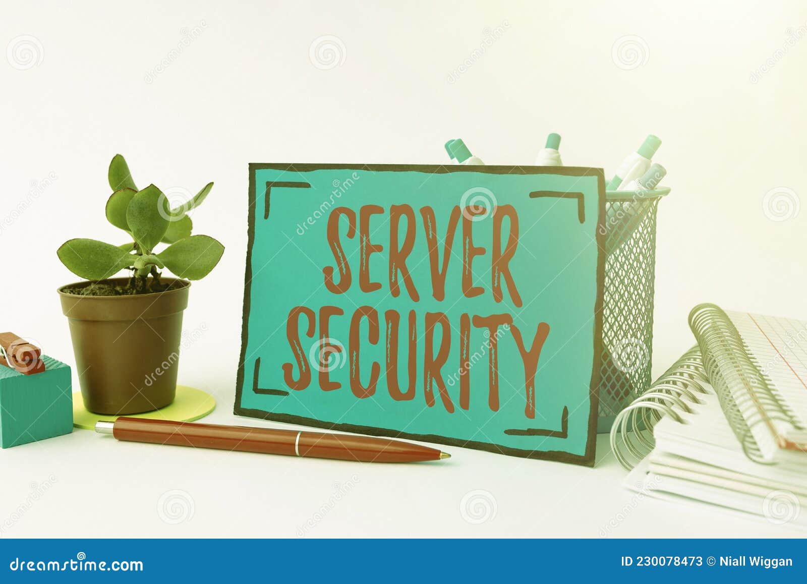Hand Writing Sign Server Security. Business Overview Web Server that ...