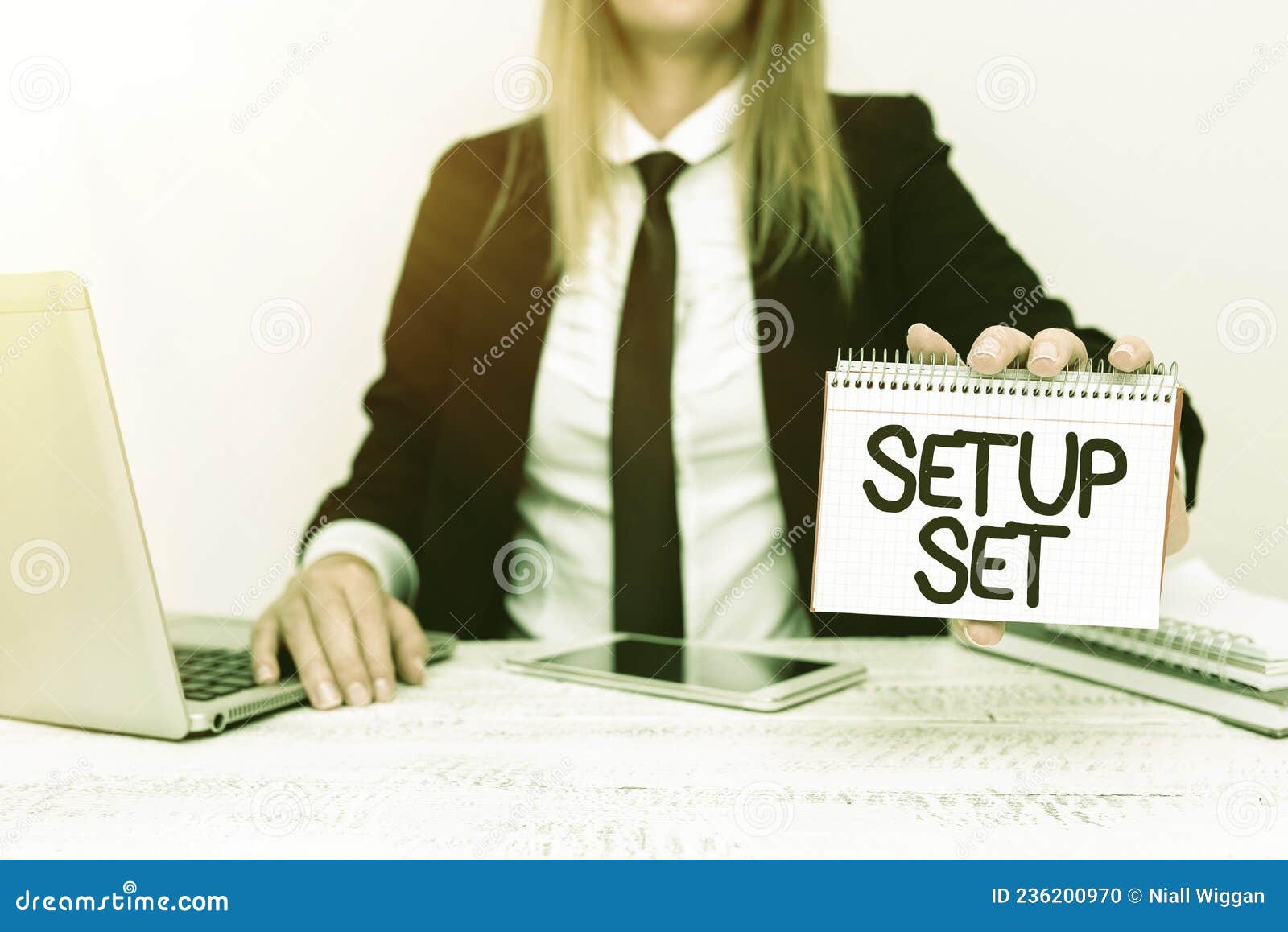 Hand Writing Sign Setup Set. Word for the Manner, Position, or ...