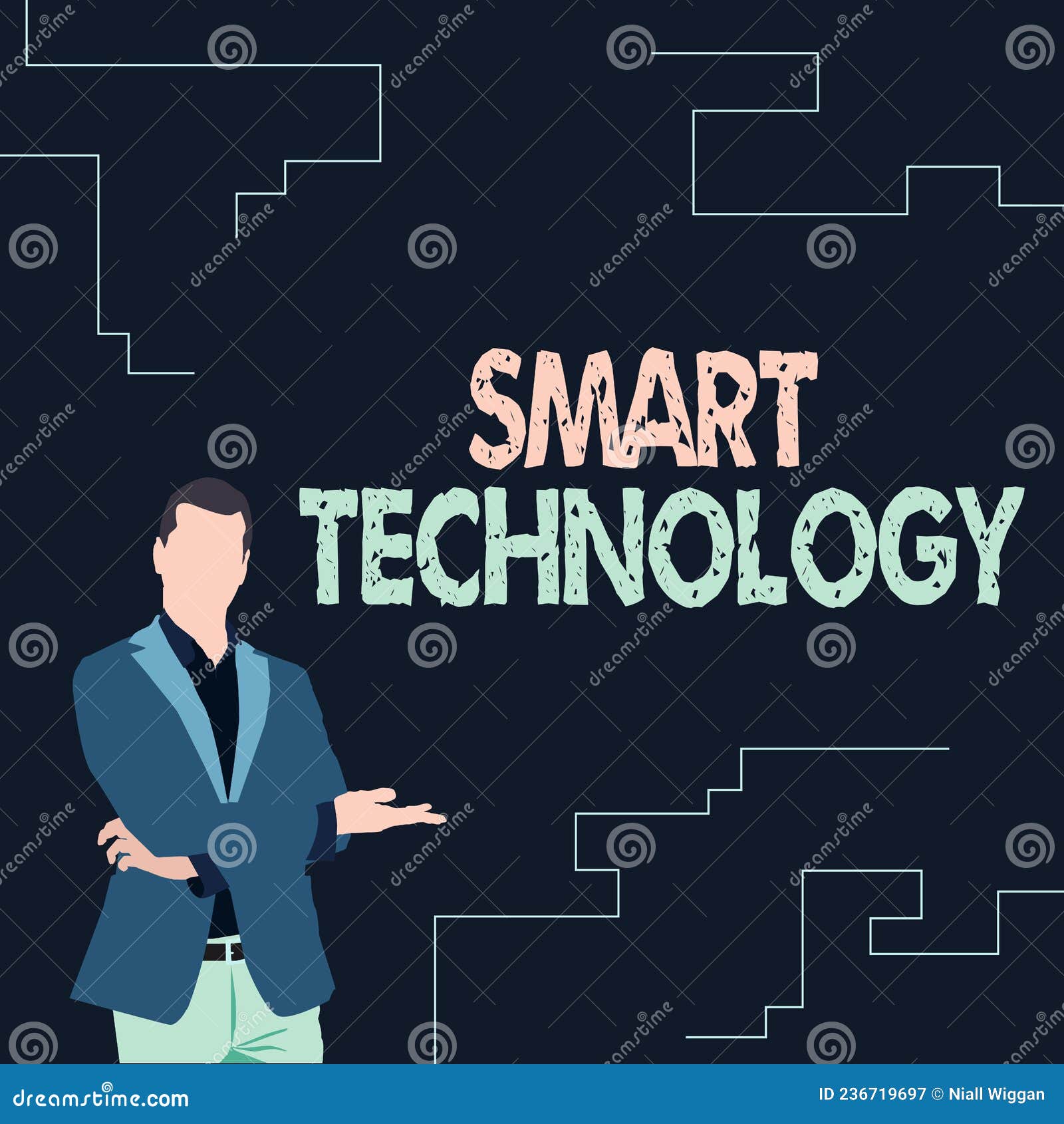 Inspiration Showing Sign Smart Technology. Business Concept Gadgets or ...