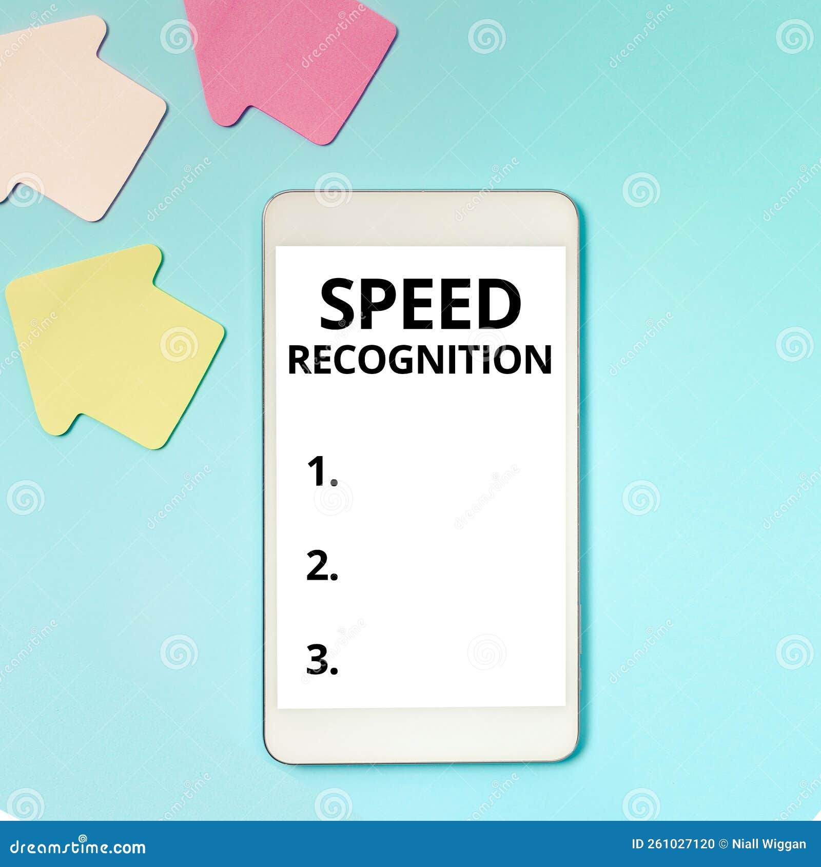 Hand Writing Sign Speed Recognition. Internet Concept Interdisciplinary ...