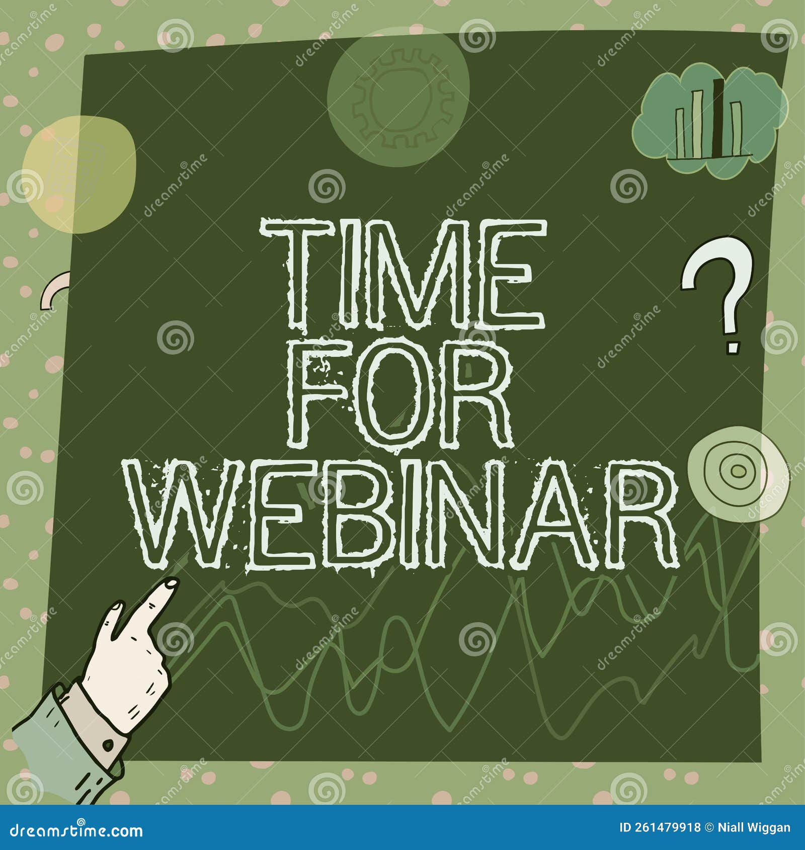 Hand Writing Sign Time for Webinar. Conceptual Photo Elearning, Web ...