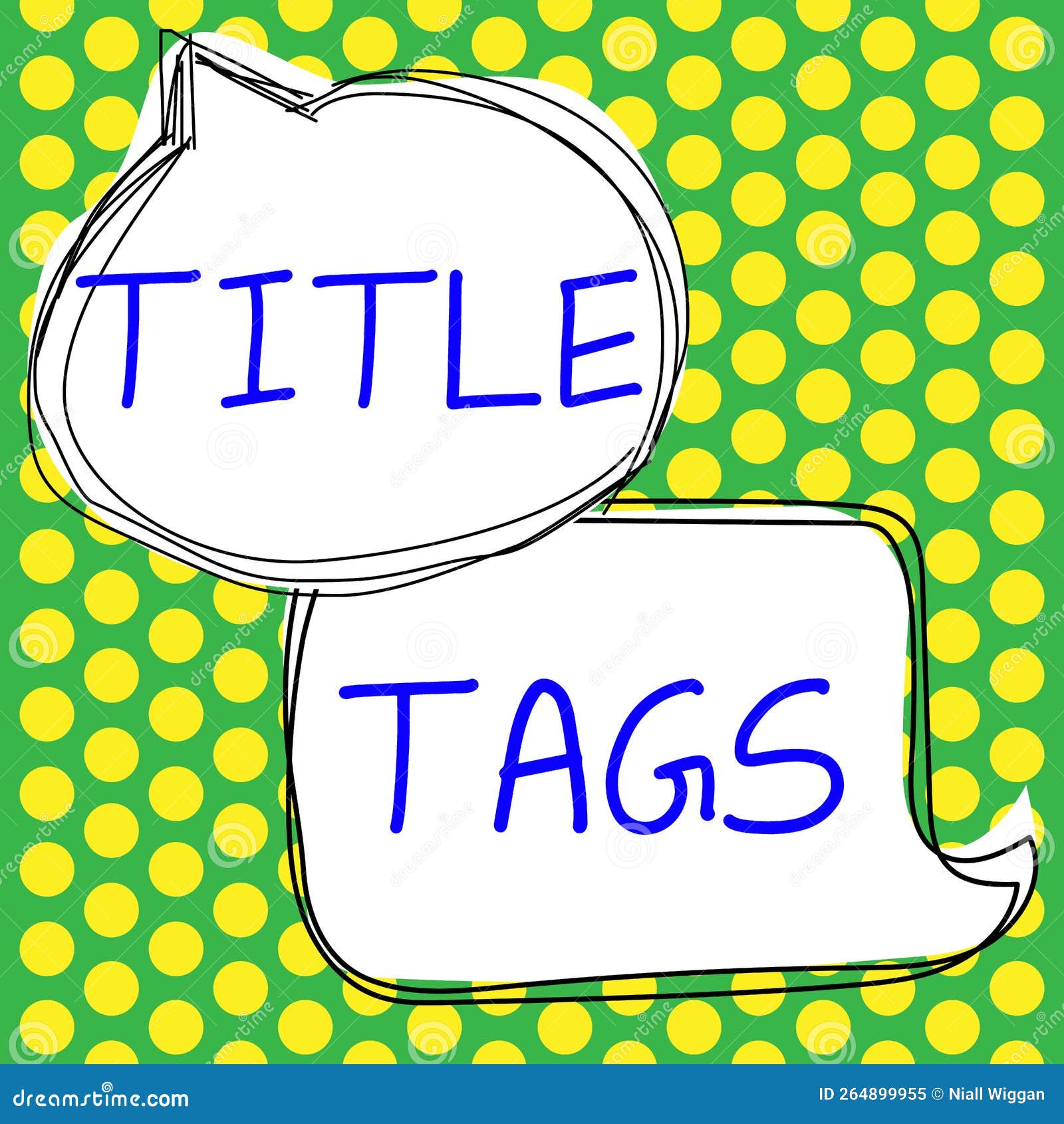 Hand Writing Sign Title Tags. Business Approach the HTML Element that ...