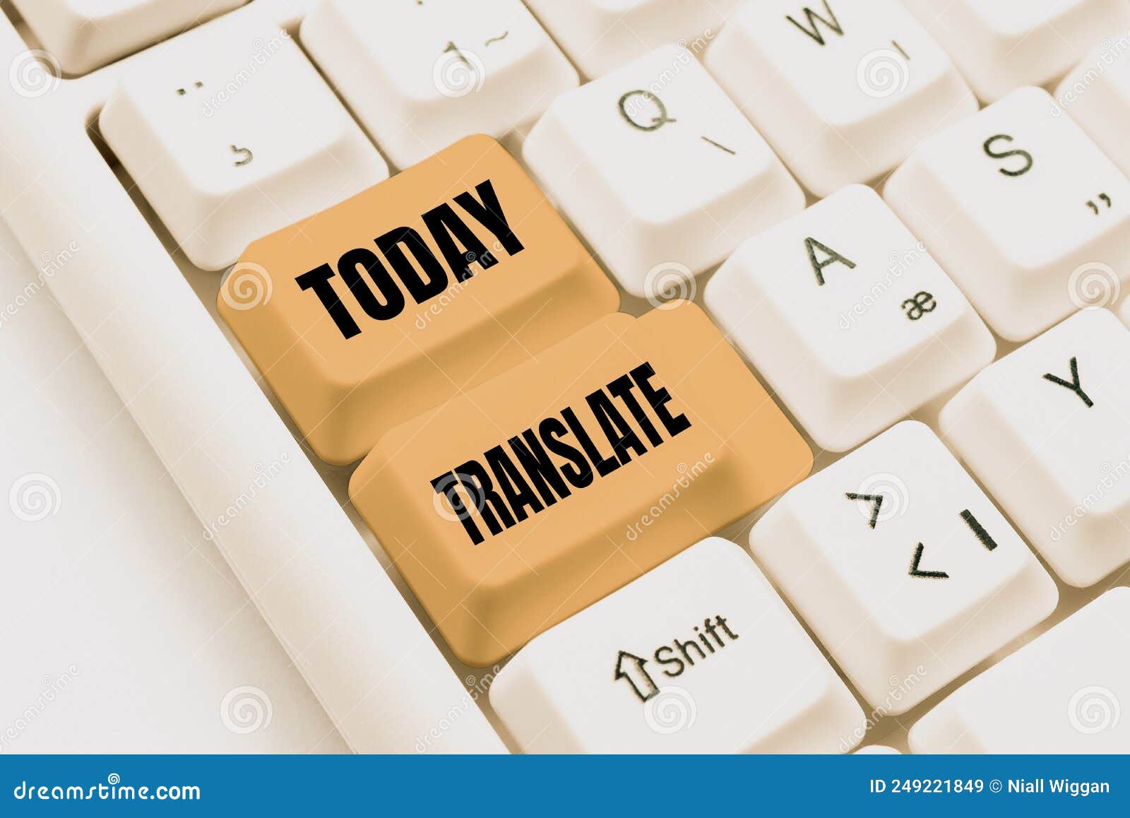 Hand Writing Sign Translate. Business Approach Another Word with Same ...