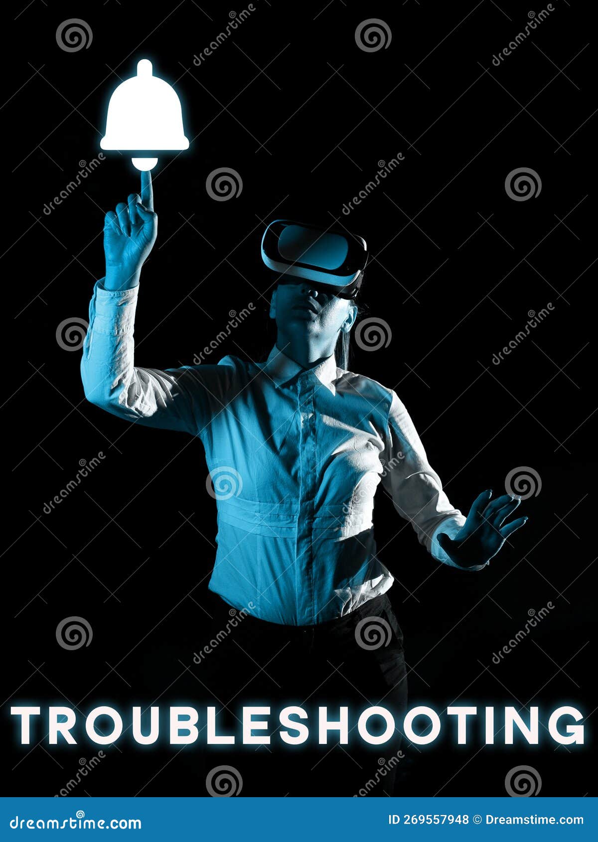 Hand Writing Sign Troubleshooting. Concept Meaning an Act of ...