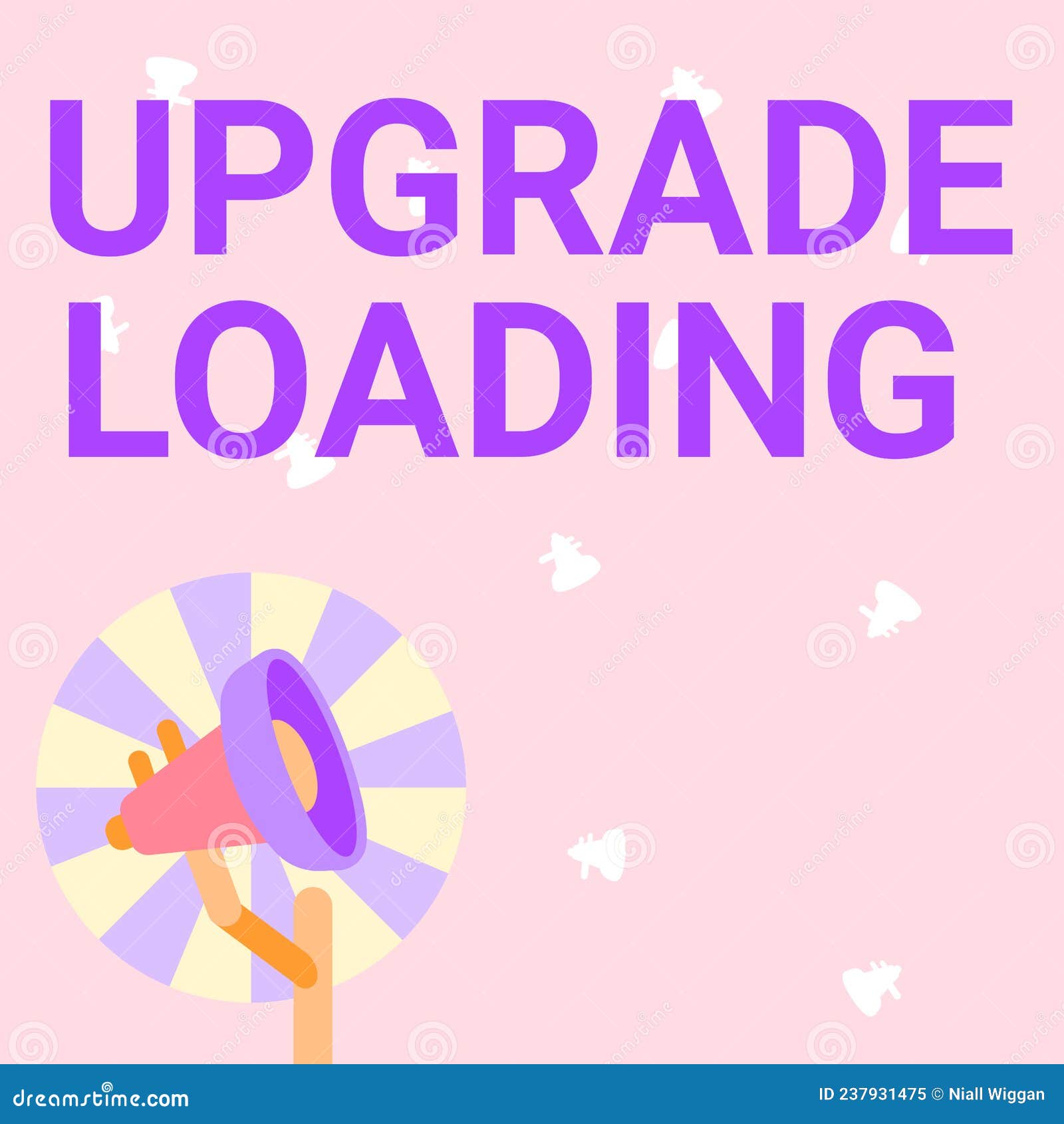 Text Sign Showing Upgrade Loading. Business Approach Advancement of ...