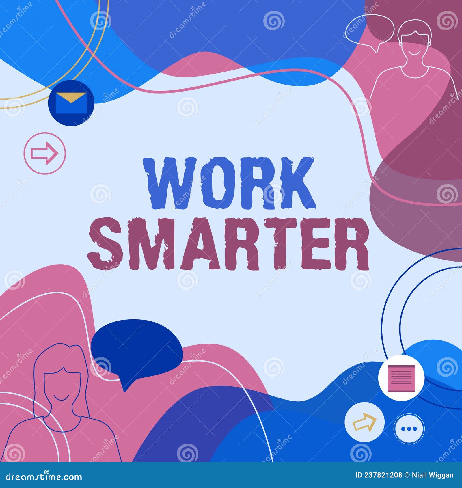 Hand Writing Sign Work Smarter. Word for Efficiency Be Clever in Your ... Hand Writing Sign Work Smarter. Word for Efficiency Be Clever in Your ...