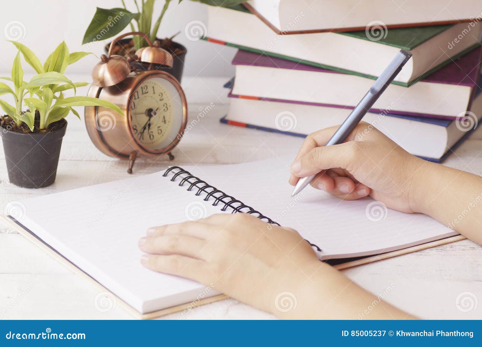 Hand writing on table stock image. Image of handwriting - 85005237
