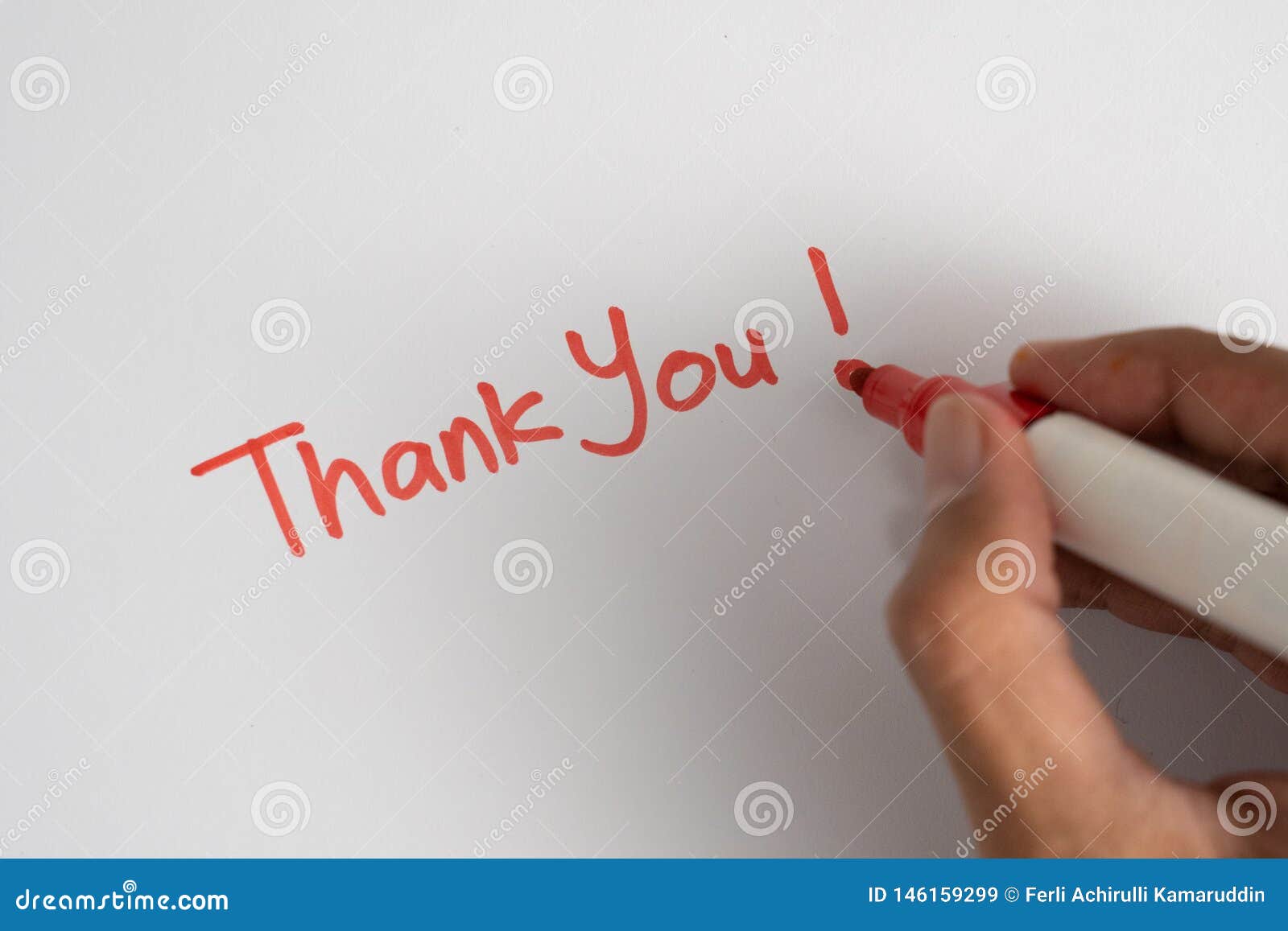 Hand writing thank you stock image. Image of grateful - 146159299