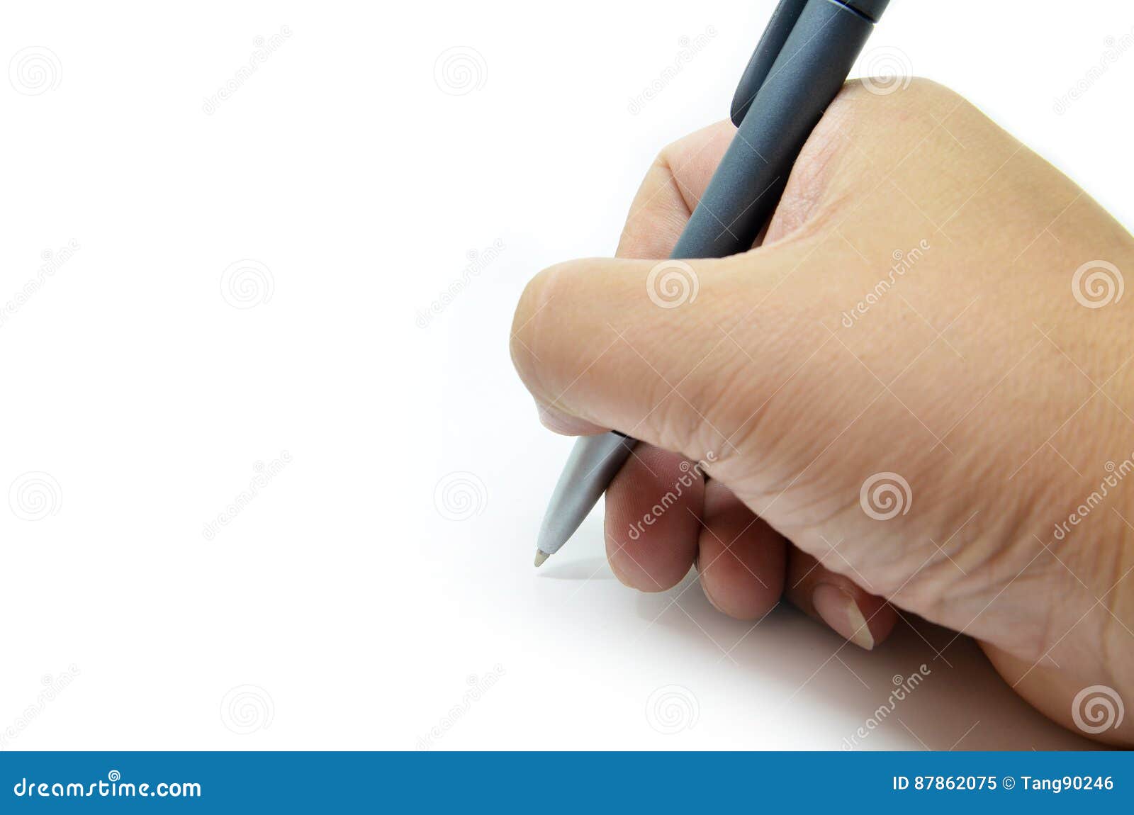 Hand writing stock image. Image of blank, plan, document - 87862075