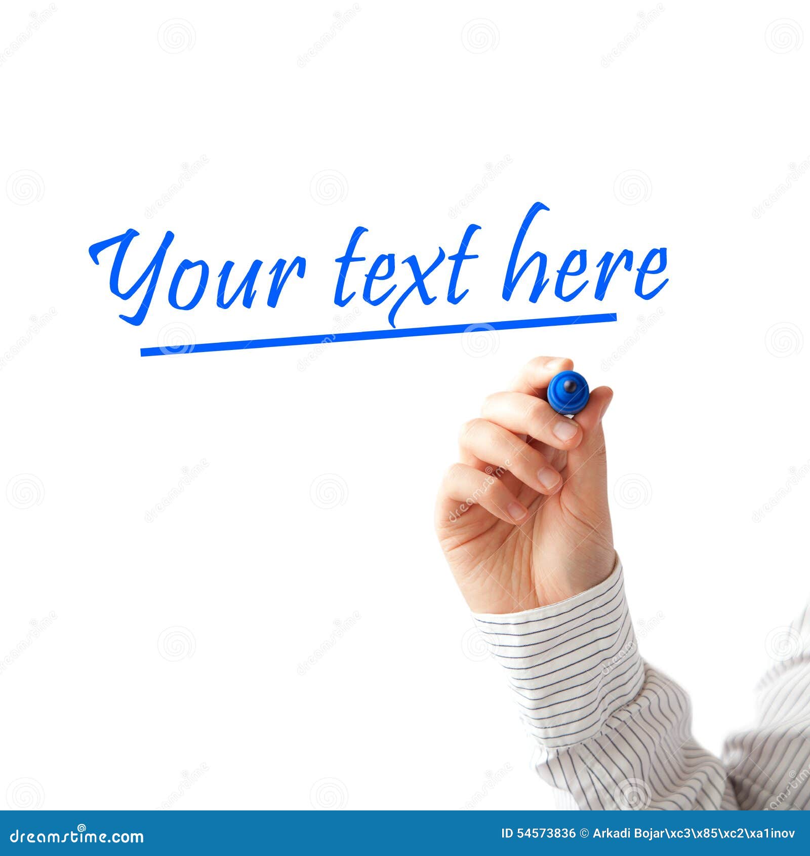 Hand writing on whiteboard stock photo. Image of advertisement - 54573836