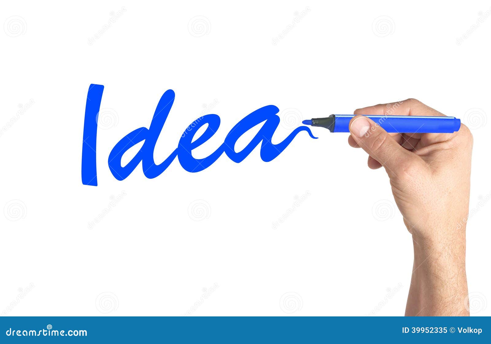 Hand Writing Word Idea on Transparent Board Stock Image - Image of ...