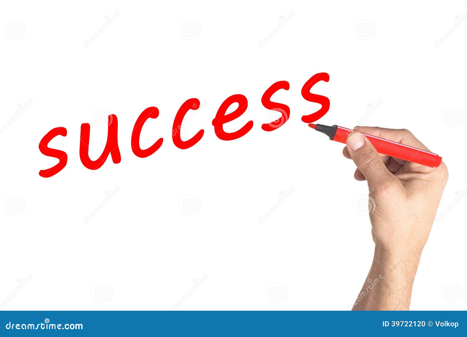 Hand Writing Word Success on Transparent Stock Photo - Image of ...