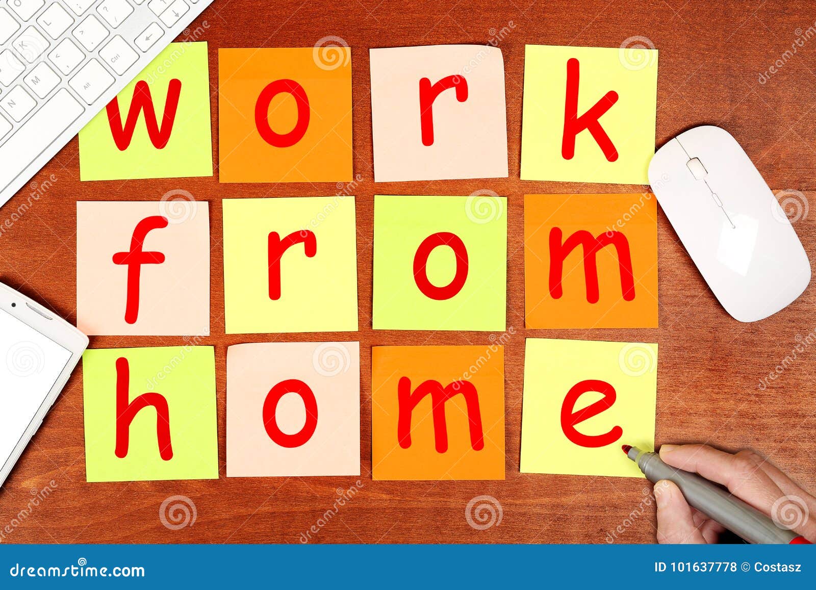 Work from home stock photo. Image of concept, occupation - 101637778