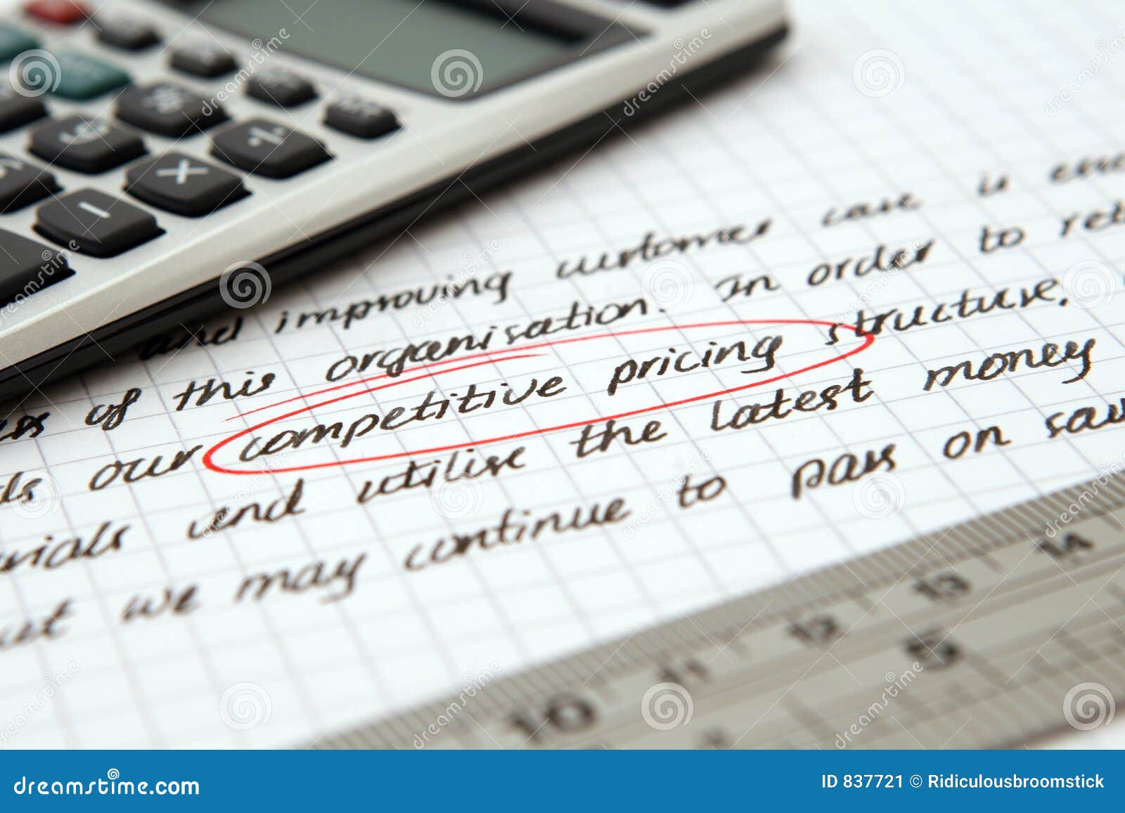 Hand Written Corporate Notes Stock Image - Image of successful, message ...