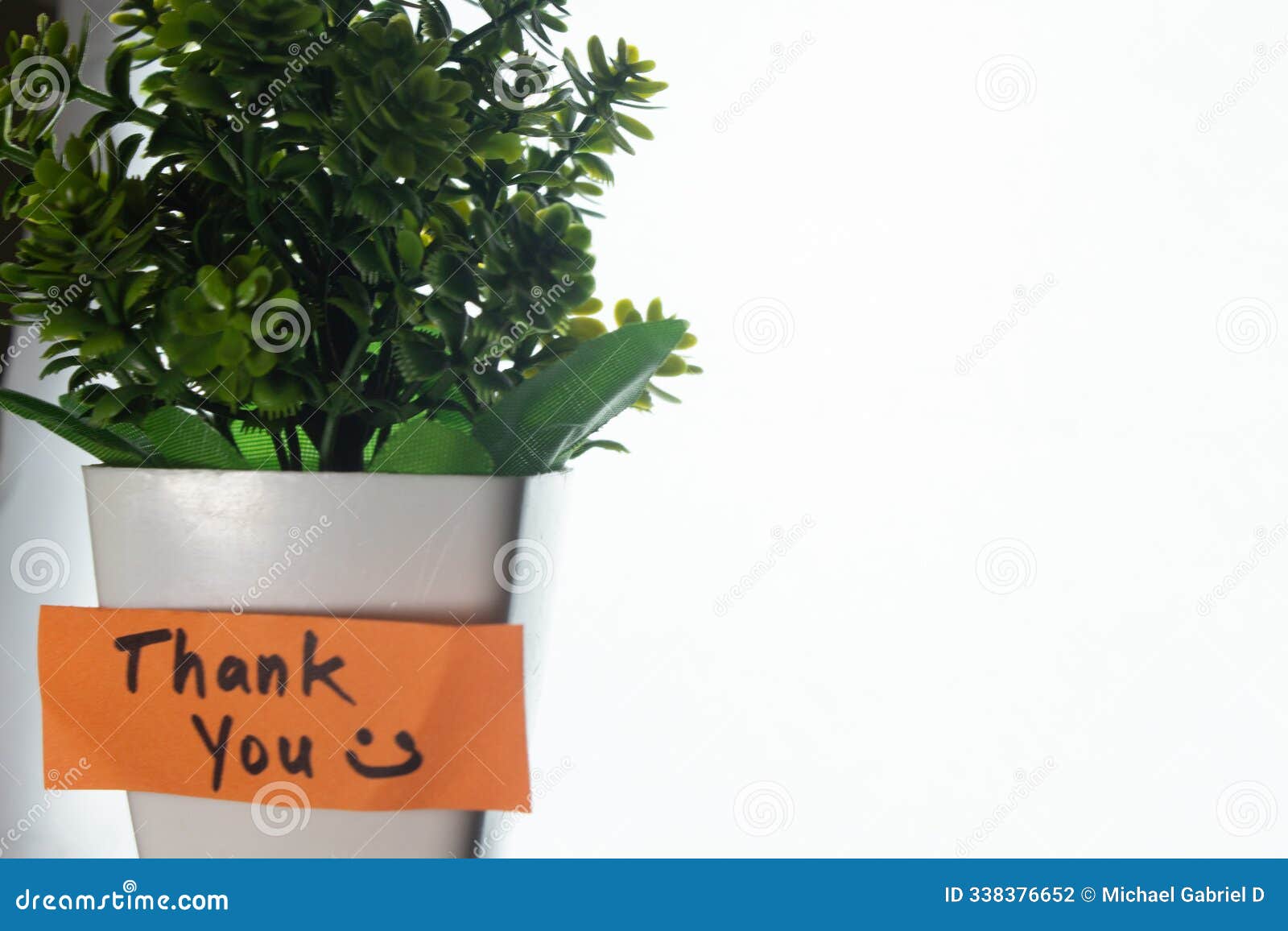 A Hand Written Gratitude Message "THANK YOU", a GREETING Stock ...