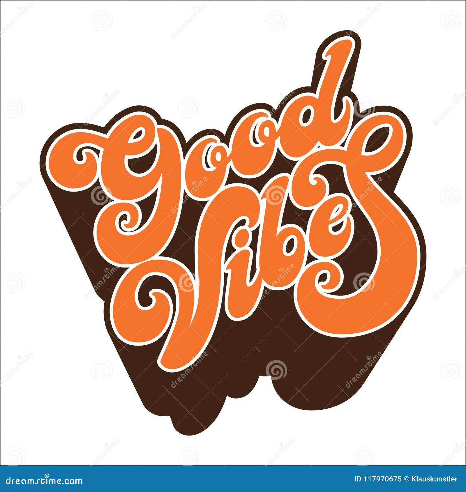 Hand Written Lettering Good Vibes.Modern Calligraphy. Stock Vector ... Hand Written Lettering Good Vibes.Modern Calligraphy. Stock Vector ...