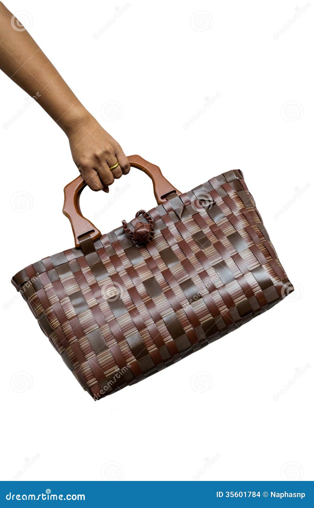 Handbag hand made stock photo. Image of casual, beautiful - 35601784