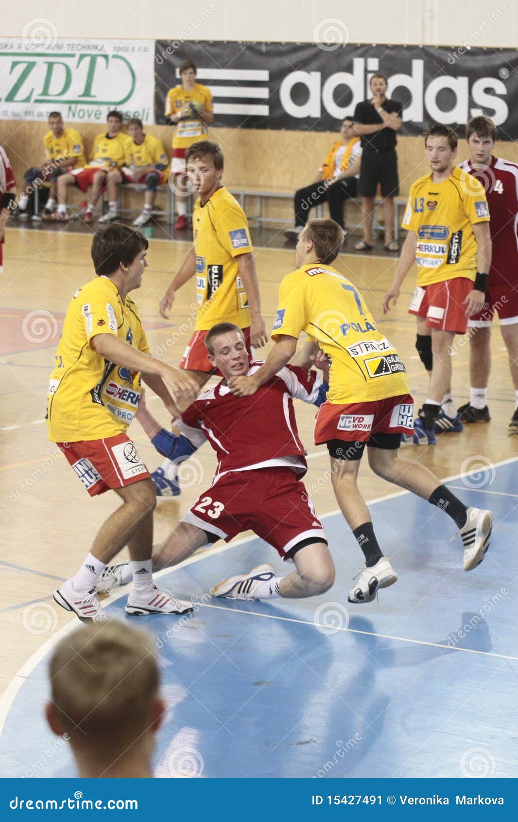 Handball editorial photo. Image of action, sport, male - 15427491