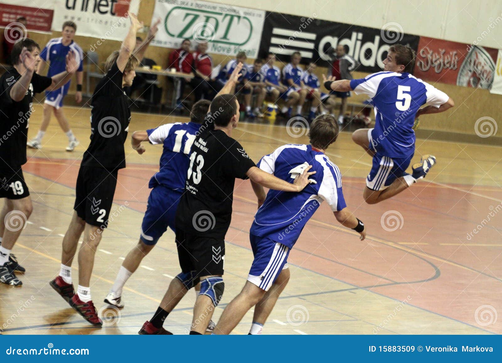 Handball imagem de stock editorial. Imagem de profissionais - 15883509