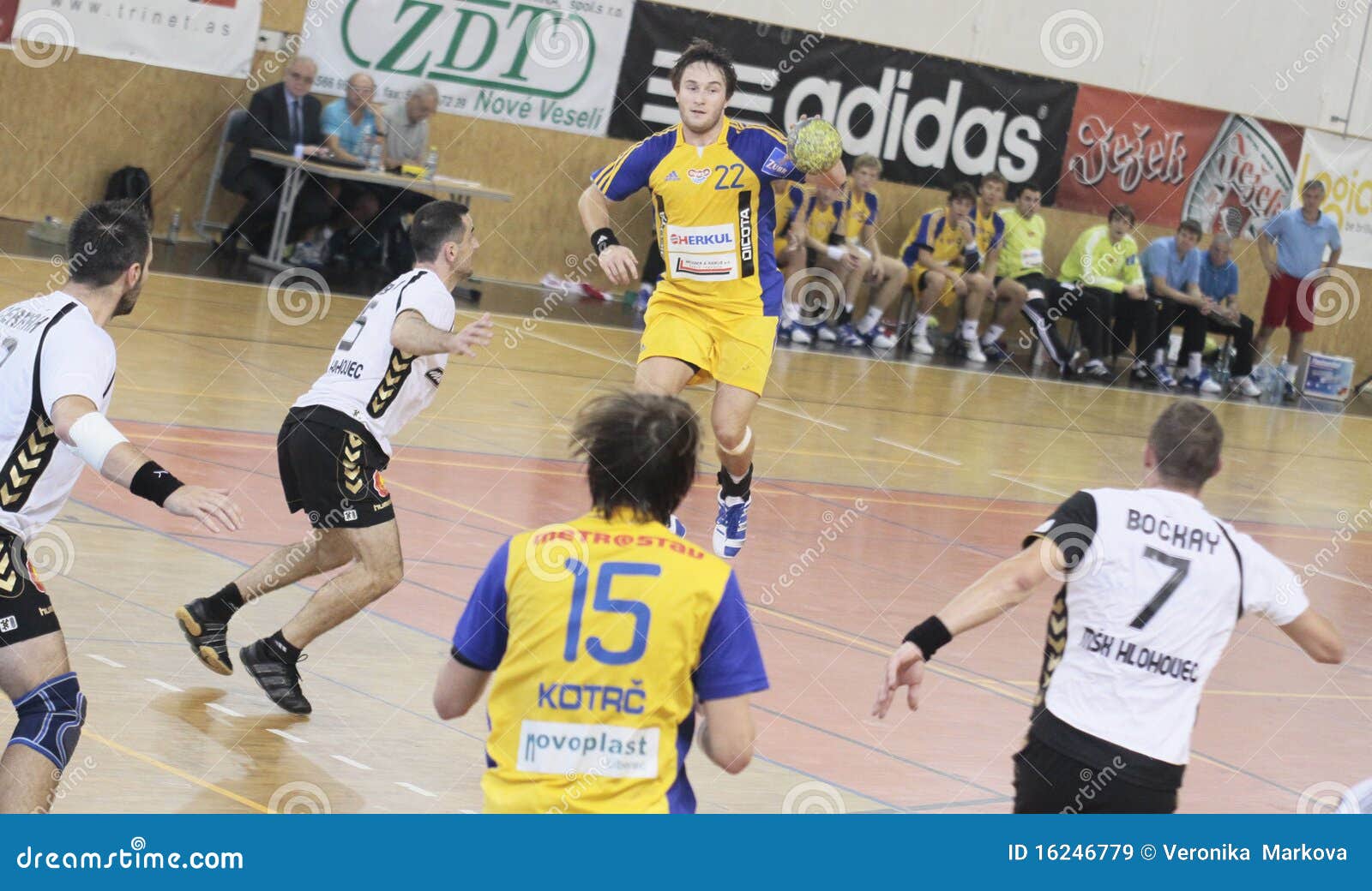 Handball editorial stock image. Image of professional - 16246779