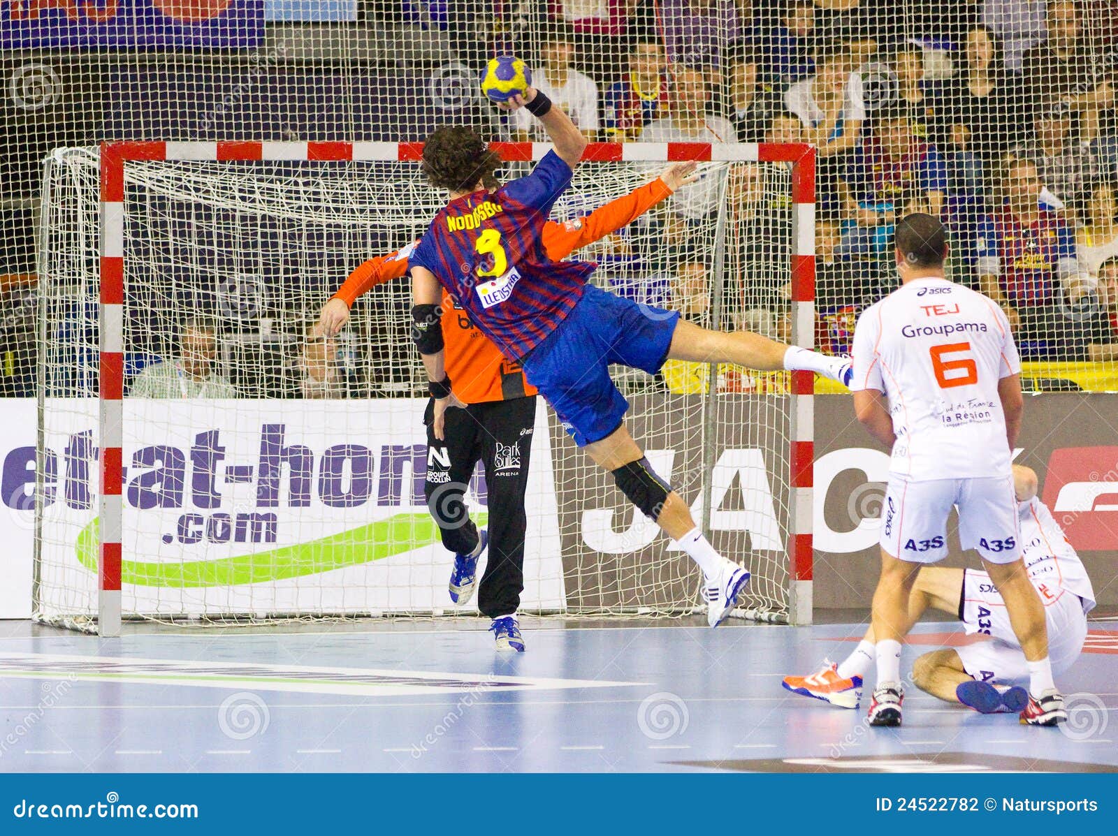 Handball action editorial photography. Image of jesper - 24522782