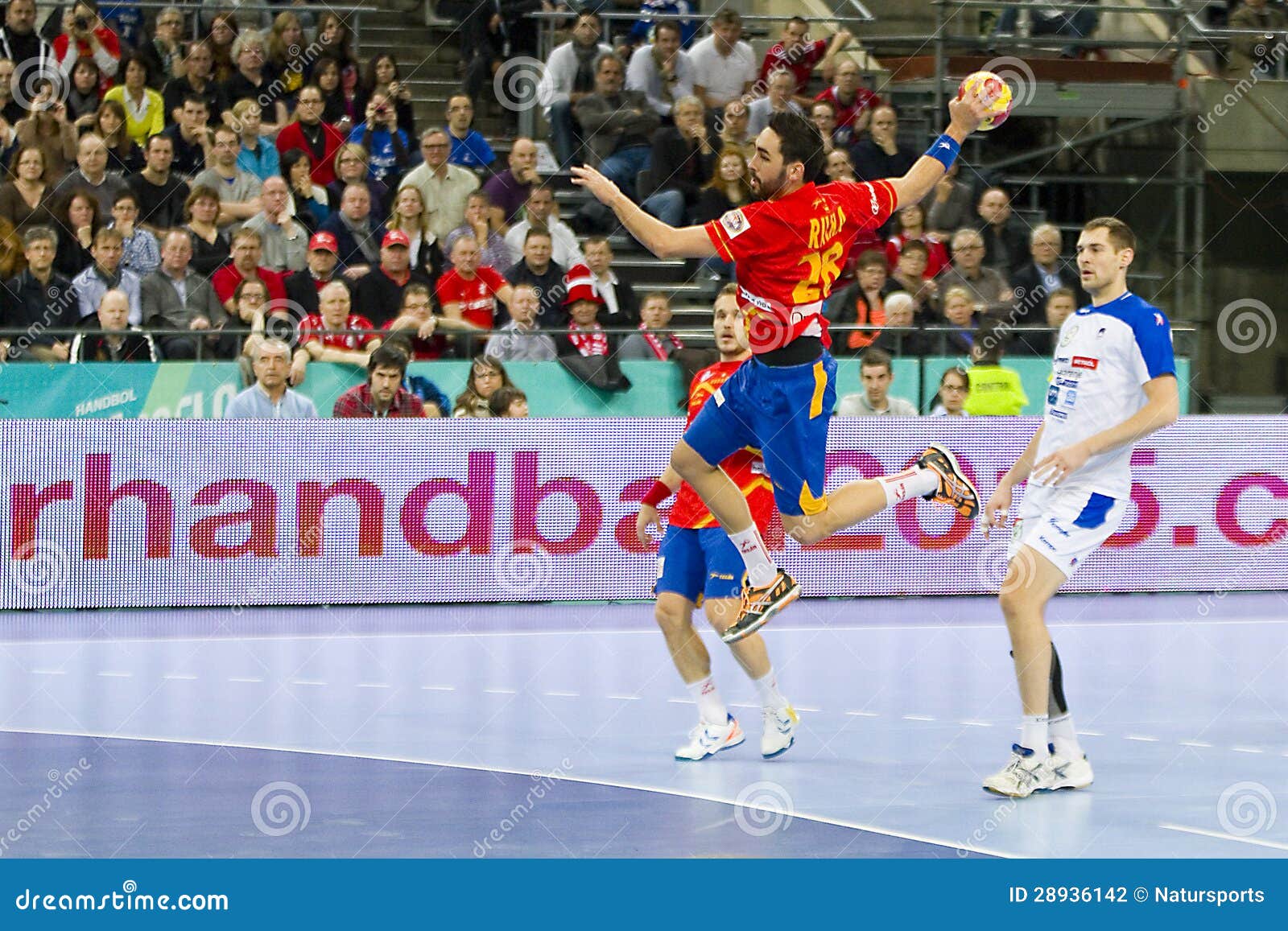 Handball action editorial photography. Image of sport - 28936142