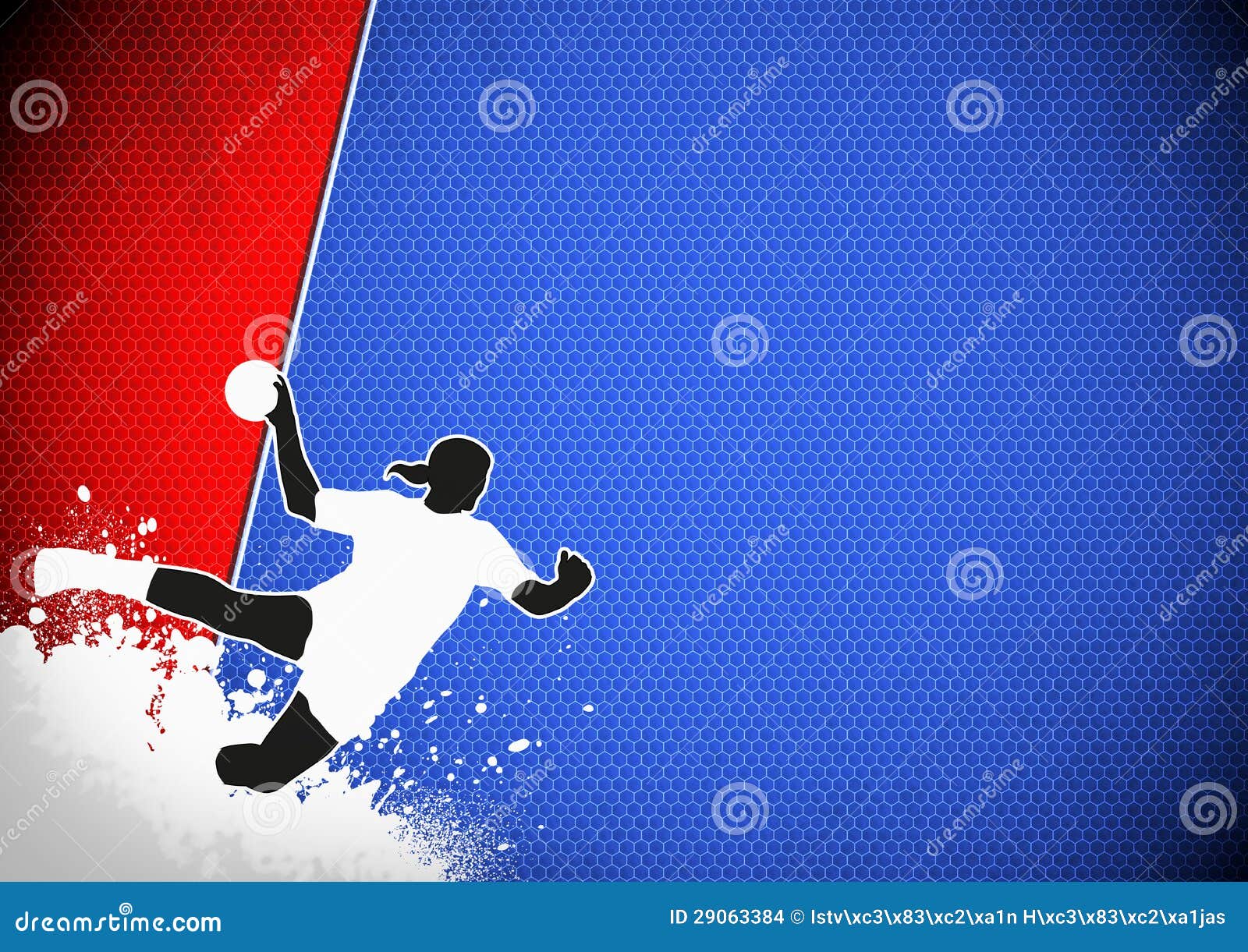 Handball background stock illustration. Illustration of athlete - 29063384