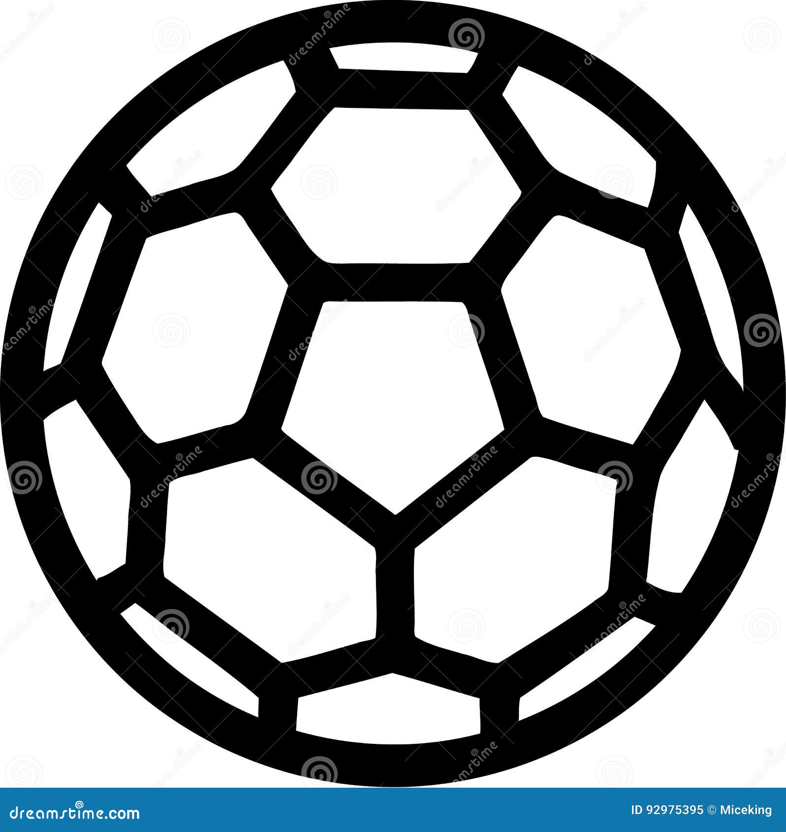 Handball Icon stock vector. Illustration of pictogram - 92975395