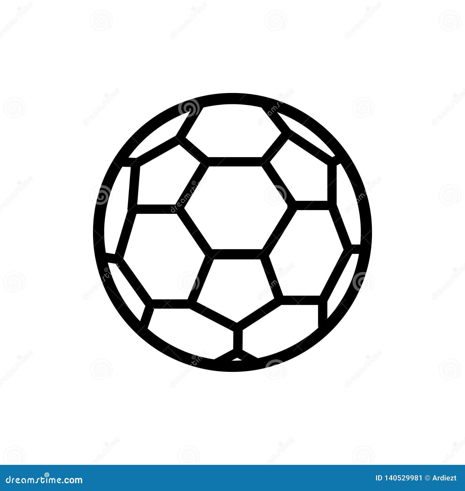 Handball Icon Vector Illustration Stock Vector - Illustration of ...