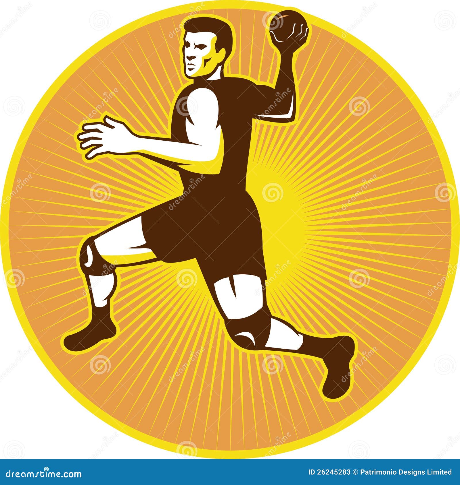Illustration Of Handball Court Cartoon Vector | CartoonDealer.com #78202533