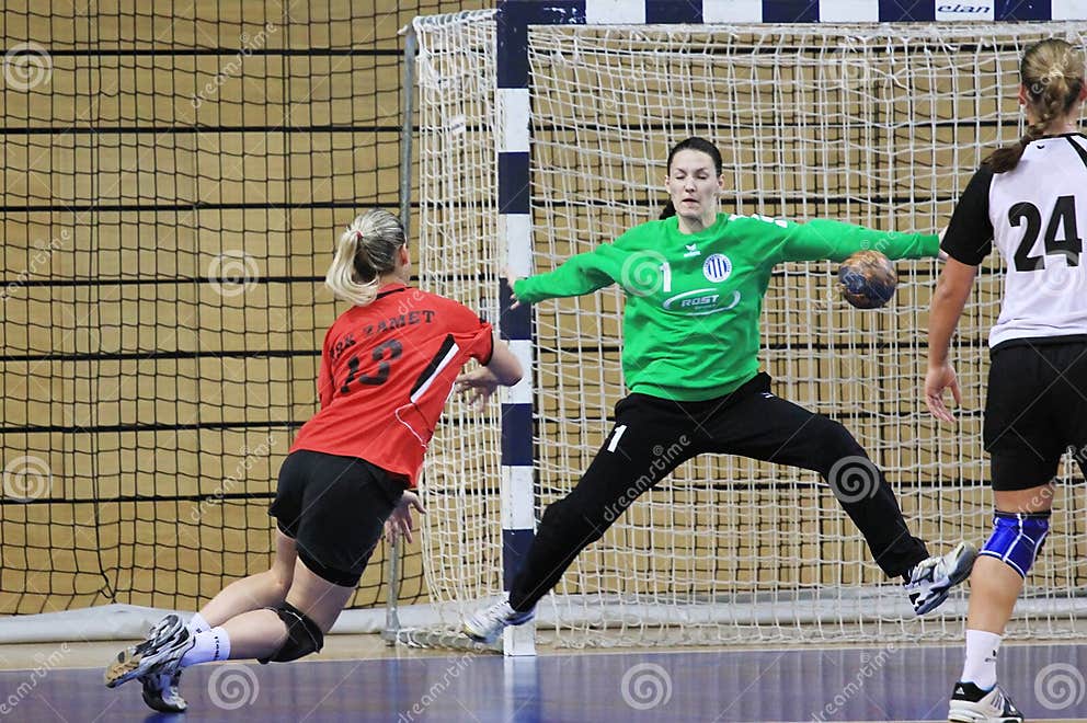 Handball saving editorial photography. Image of ball - 24747652