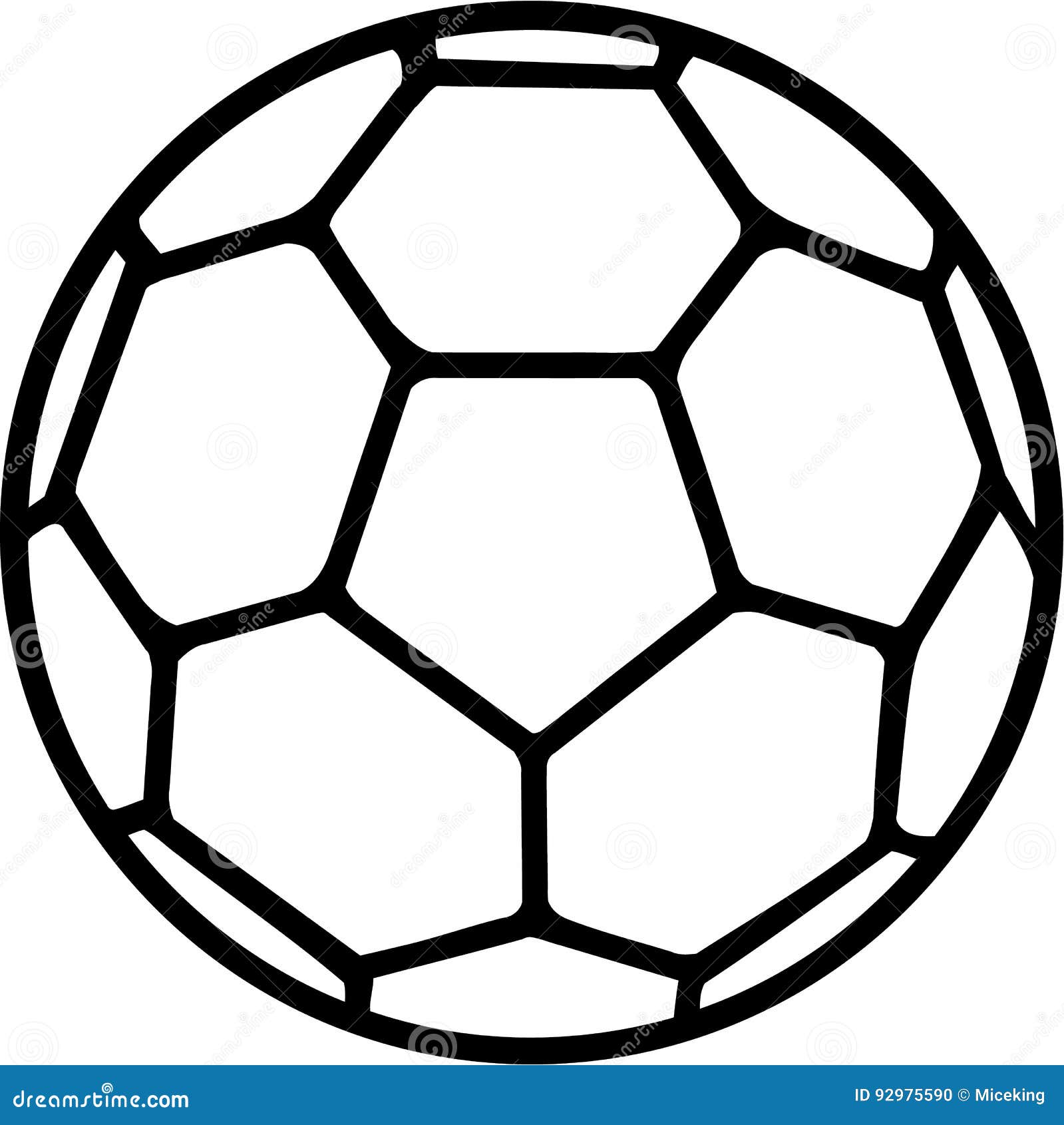 Handball Symbol stock vector. Illustration of handball - 92975590