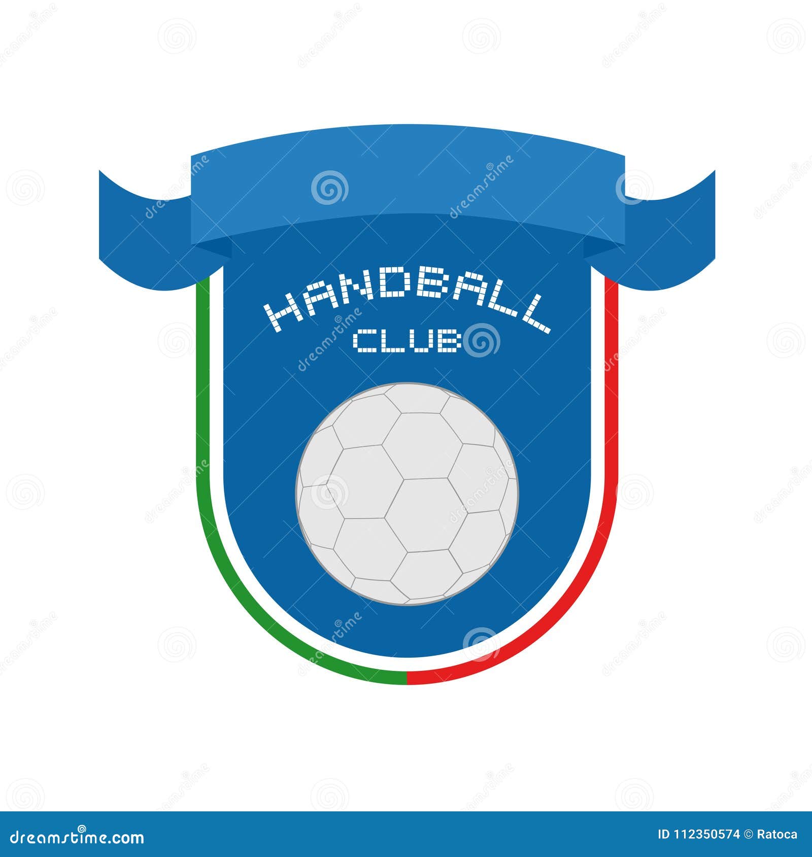 Handball symbol design stock vector. Illustration of graphic - 112350574