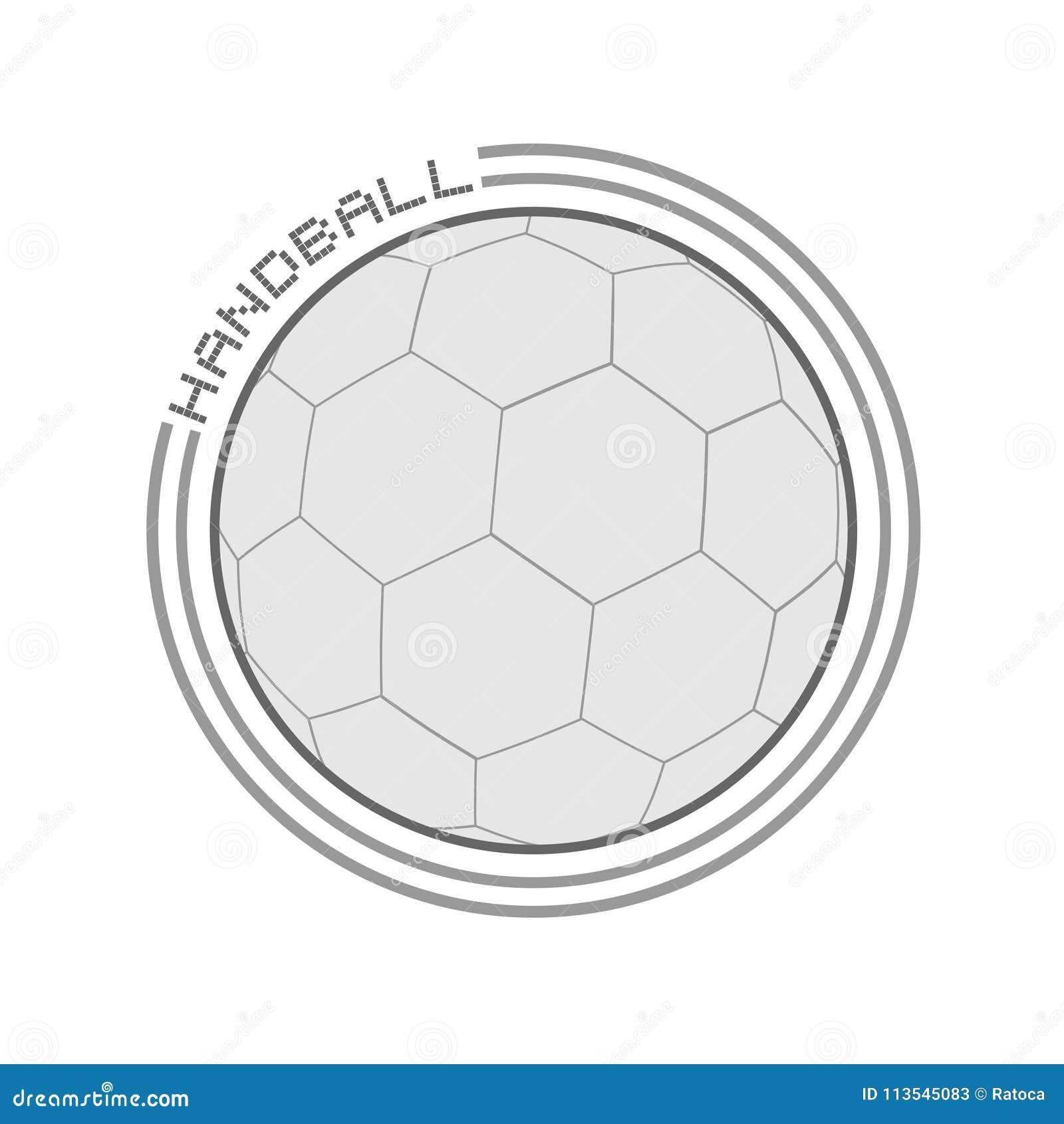 Handball symbol design stock illustration. Illustration of graphic ...