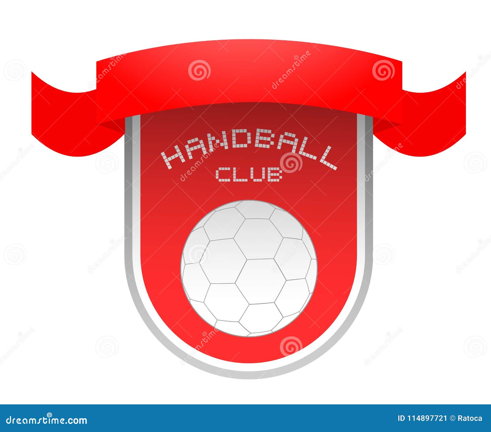 Handball symbol design stock vector. Illustration of icon - 114897721