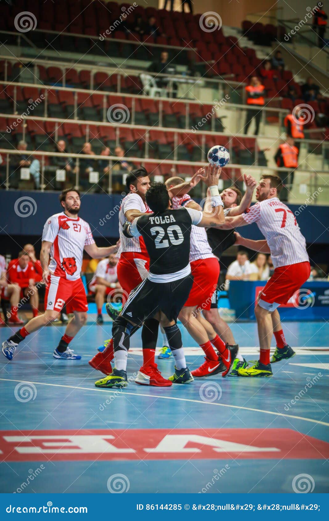 Handboll redaktionell foto. Bild av handboll, hand, grupp - 86144285