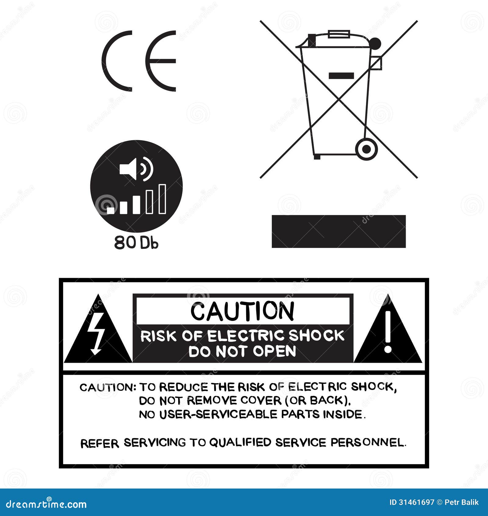 Handbook general symbols stock illustration. Illustration of flash ...
