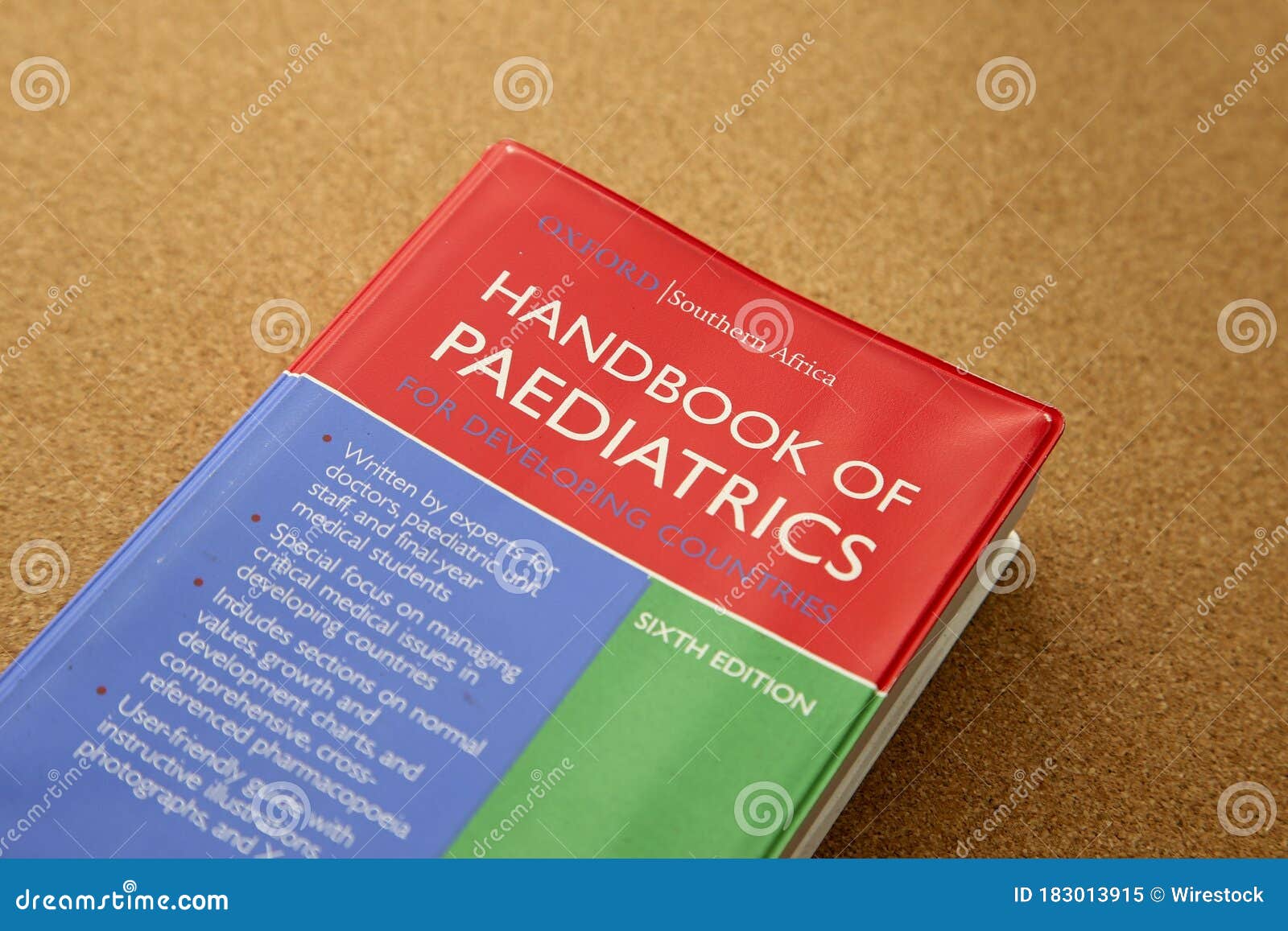 Handbook of Paediatrics Textbook on a Wooden Table Editorial Image ...