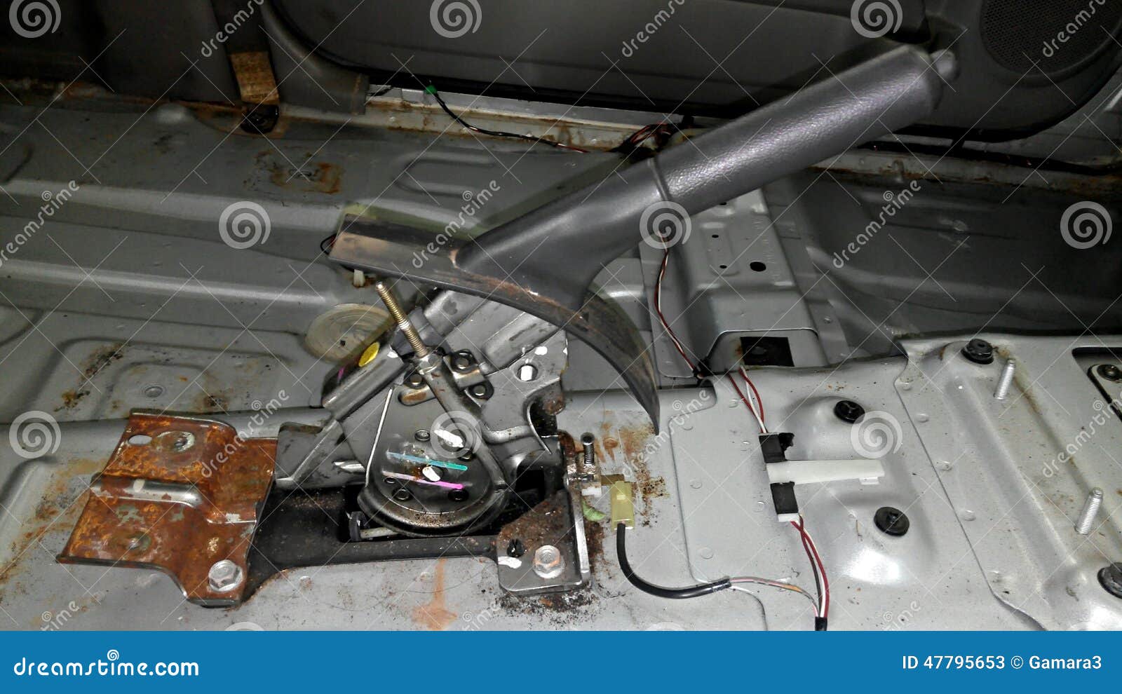 Handbrake stock image. Image of handbrake, auto, aweakhandbrakeon ...