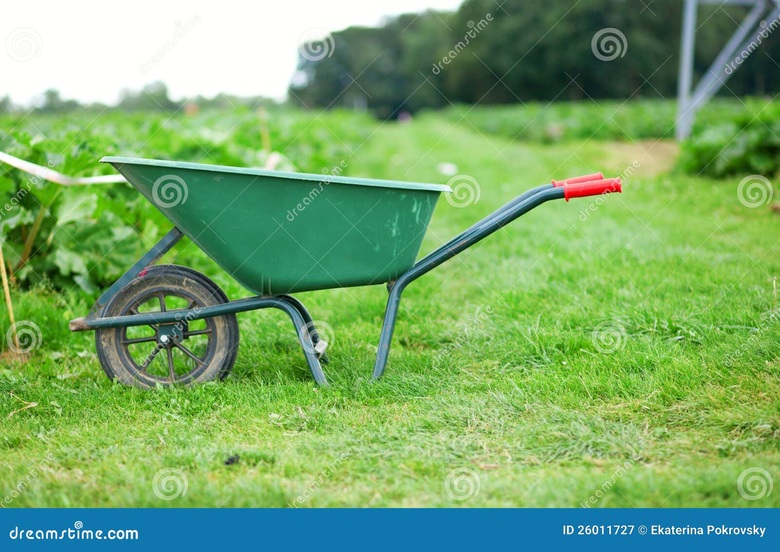 Handcart on a farm stock image. Image of handcart, tool - 26011727