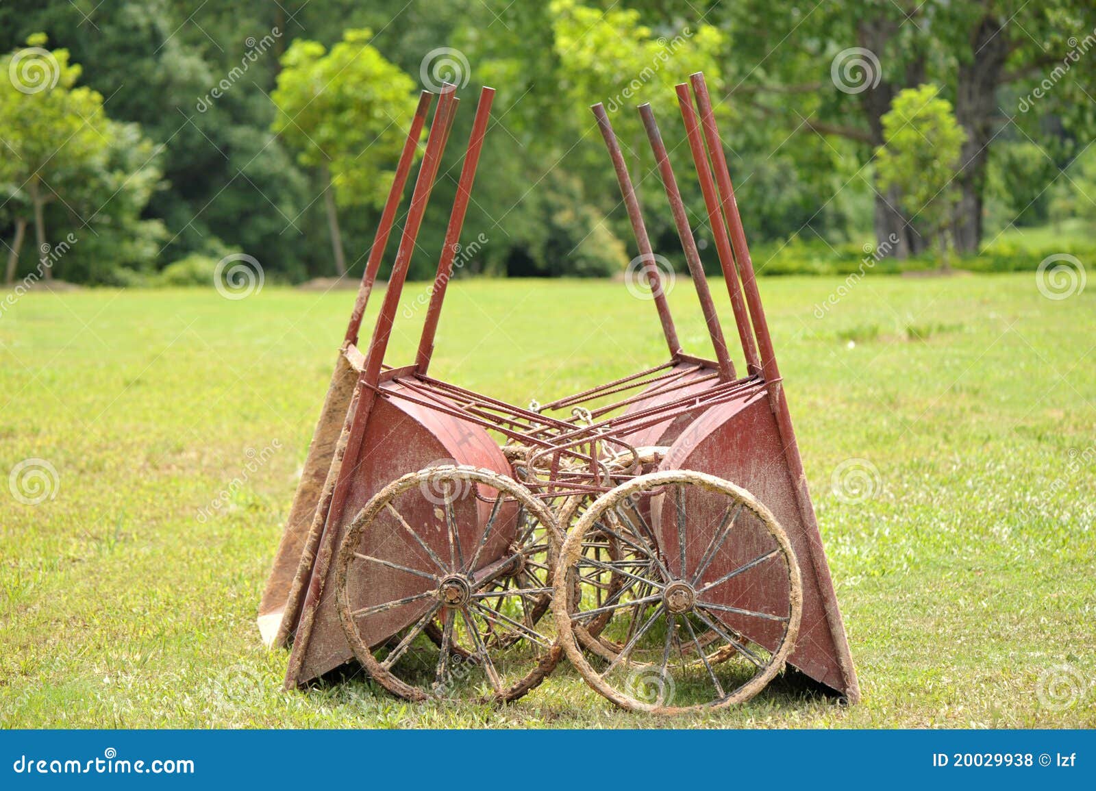 Handcarts stock photo. Image of construction, construct - 20029938