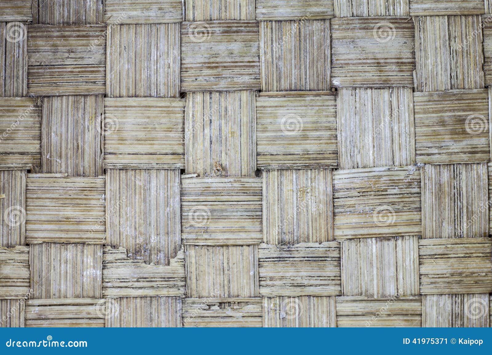 Handcraft of Bamboo Weave Pattern Stock Image - Image of abstract ...