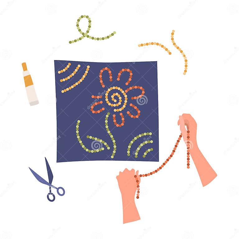 Handcraft Creative Workshop. Handmade Hobby, Creative Work and Art ...