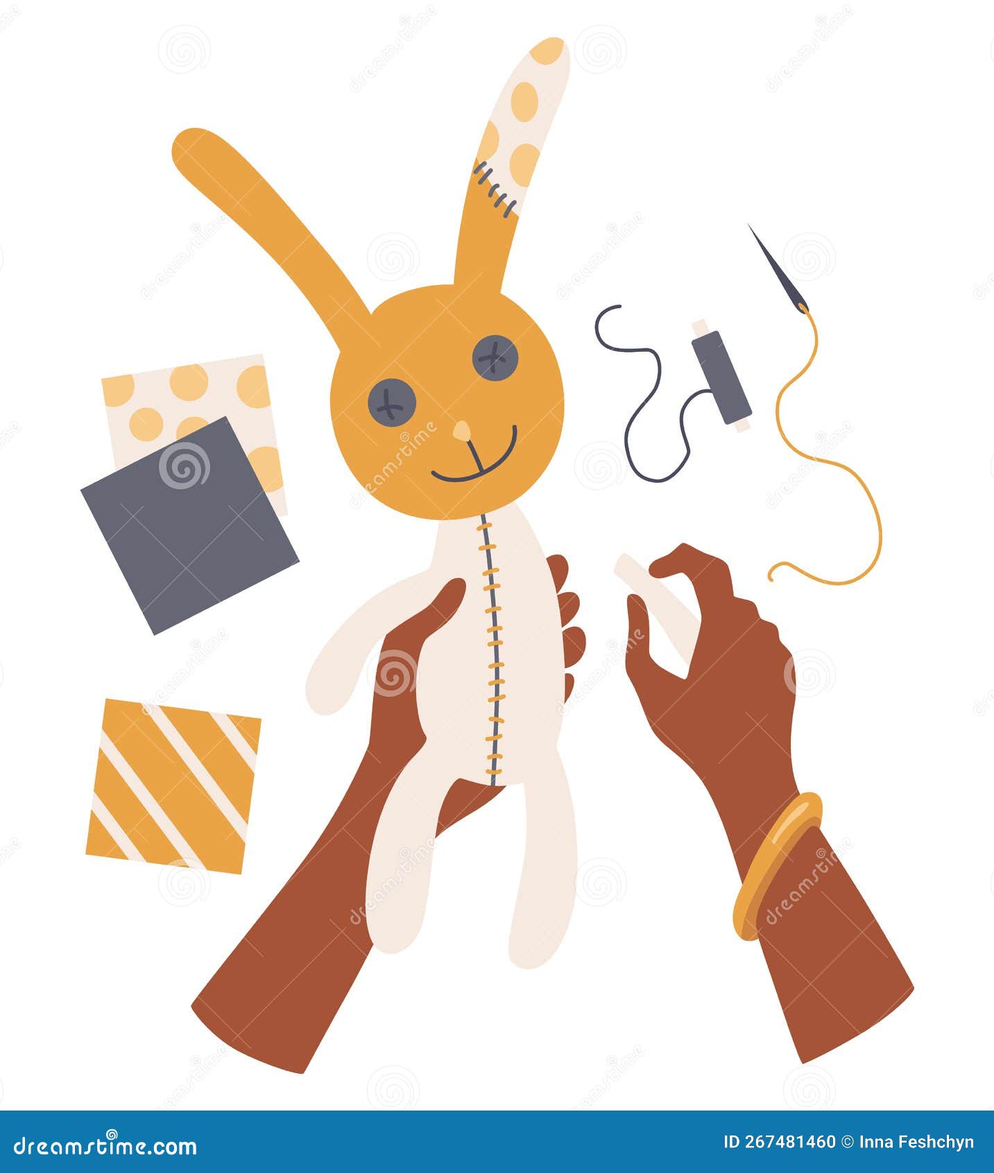 Handcraft Creative Workshop. Handmade Hobby, Creative Work and Art ...