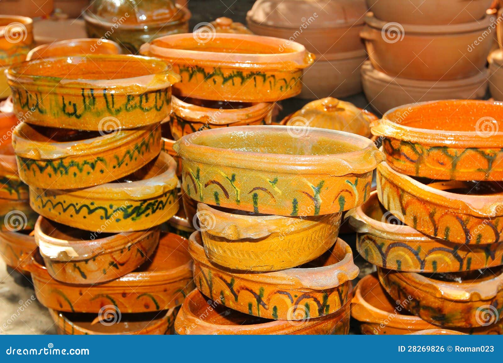 Handcraft pottery stock photo. Image of ceramics, classic - 28269826