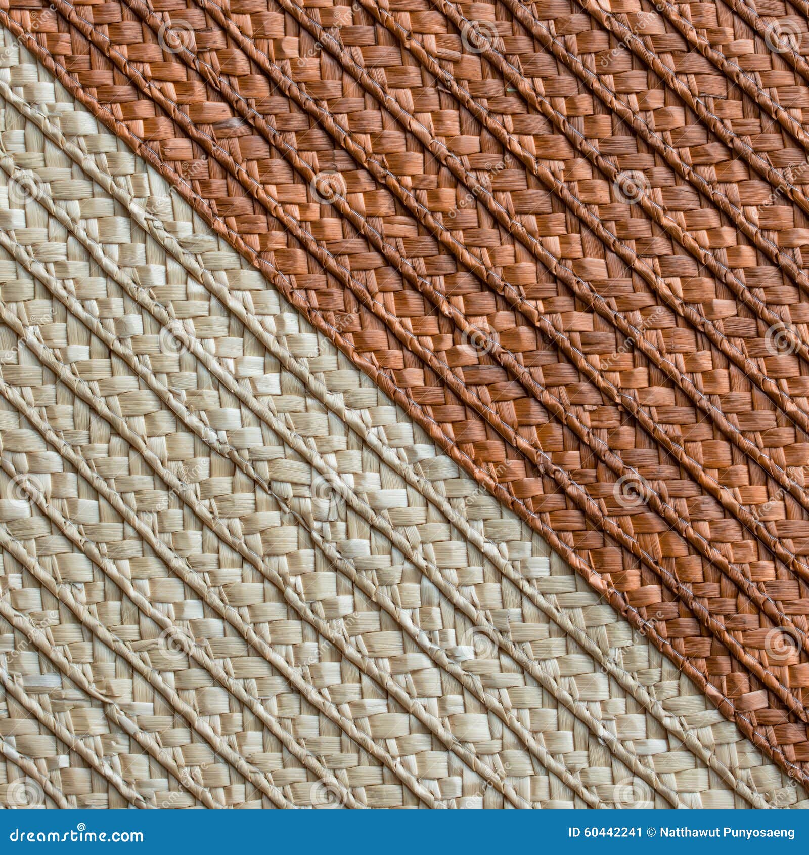 Handcraft Rattan Woven Texture Royalty-Free Stock Photography ...