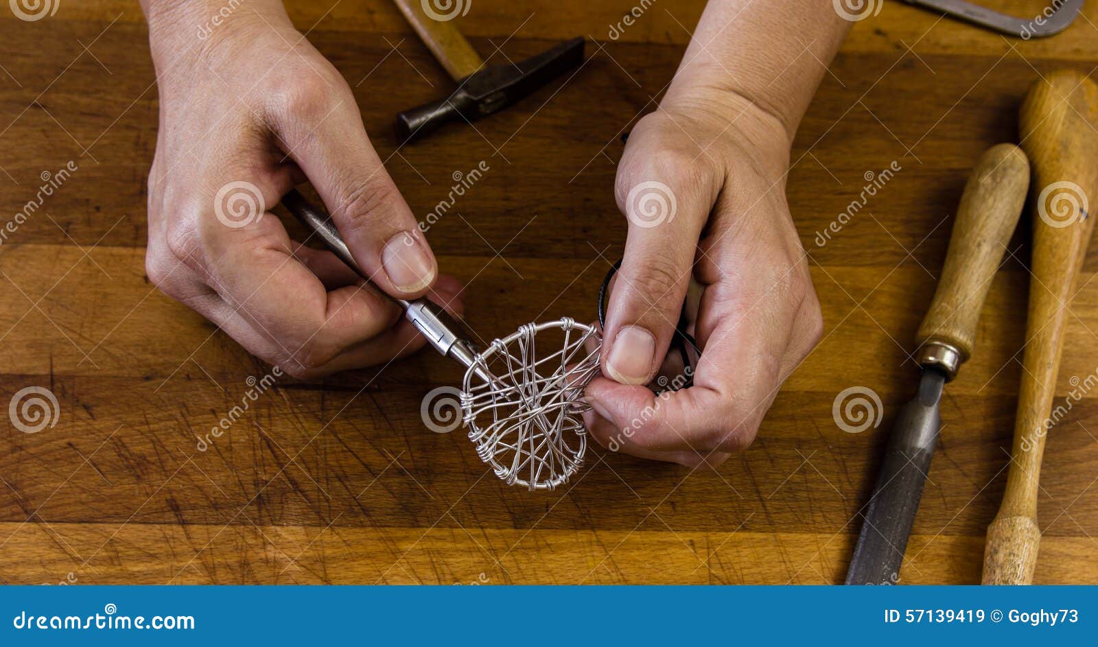 Handcrafted jewelry stock image. Image of black, manufacture - 57139419