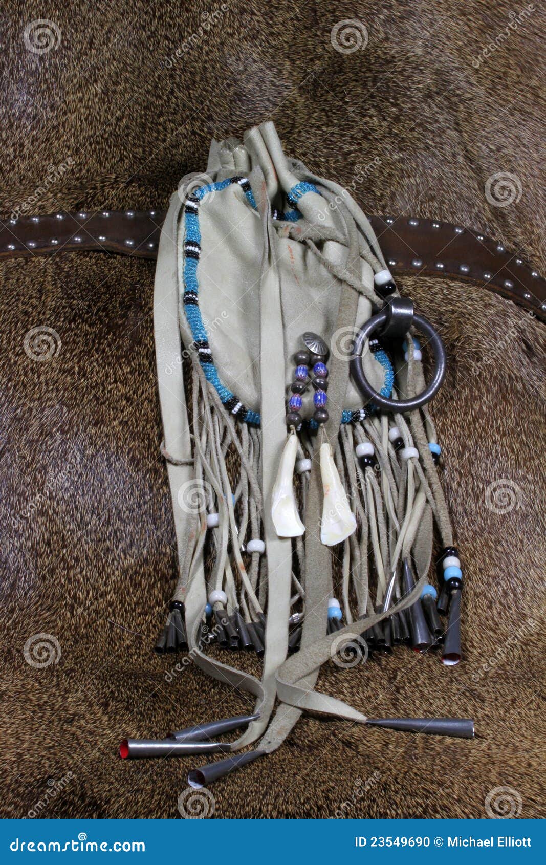 Handcrafted Leather Bag stock photo. Image of handmade - 23549690